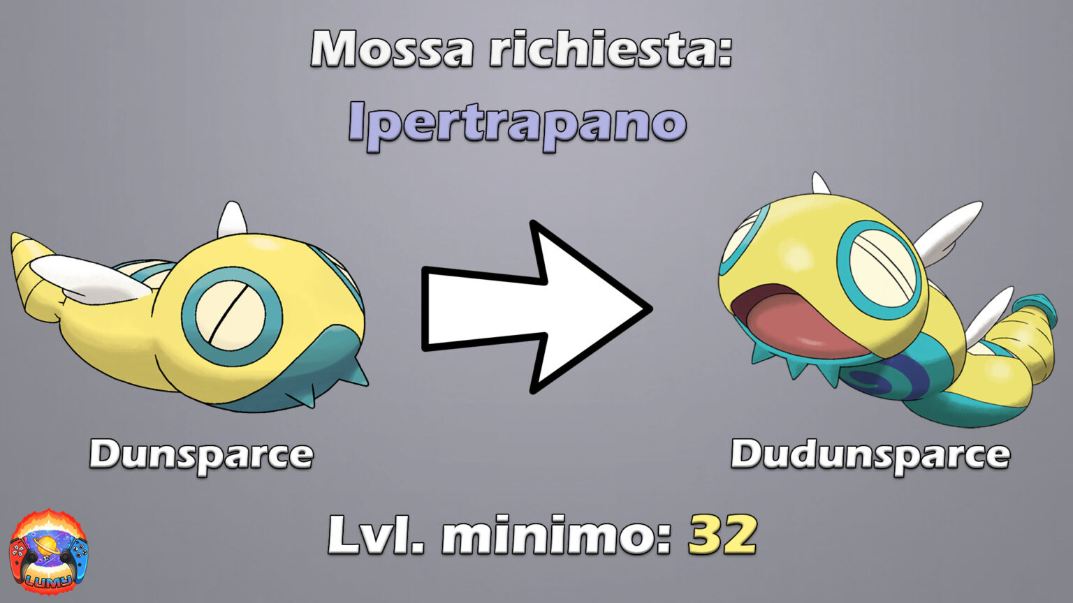 Come far evolvere Dunsparce in Dudunsparce – 𝐋𝐔𝐌𝐘𝐕𝐄𝐑𝐒𝐄