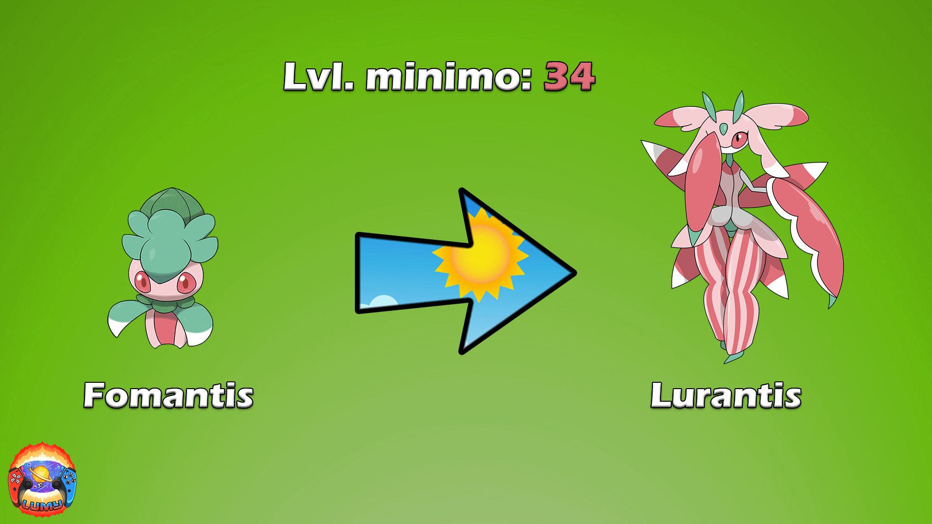 Come far evolvere Fomantis in Lurantis – 𝐋𝐔𝐌𝐘𝐕𝐄𝐑𝐒𝐄